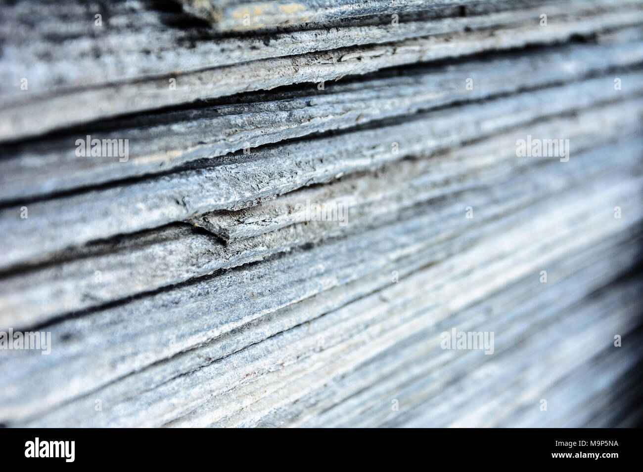 The texture of the lines of packed cement slate for the roof roof 2018 ...