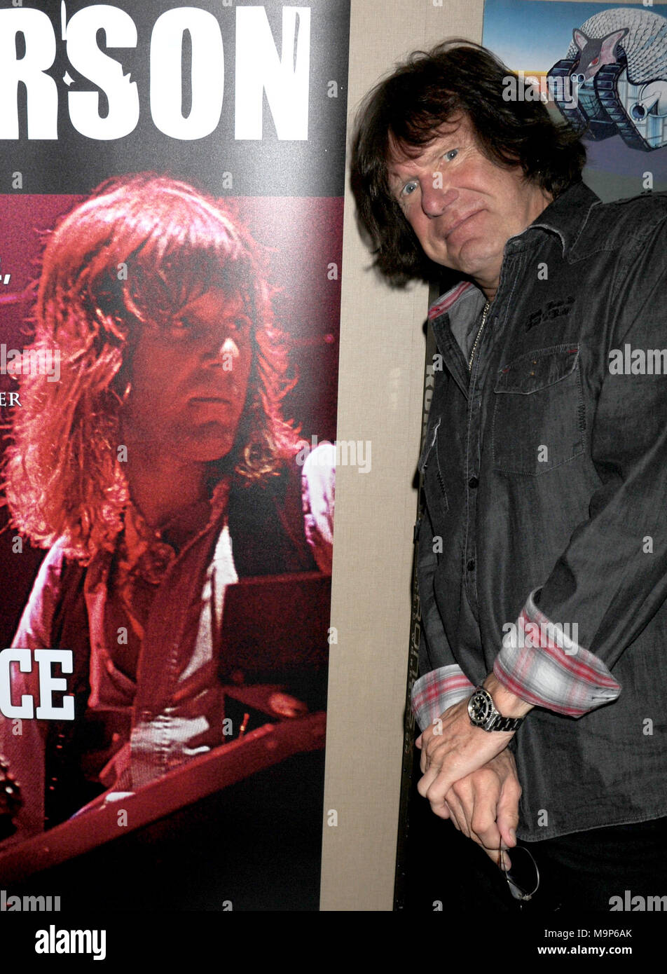 NEW YORK, NY - 2012: Keith Emerson, the flamboyant, English prog-rock ...