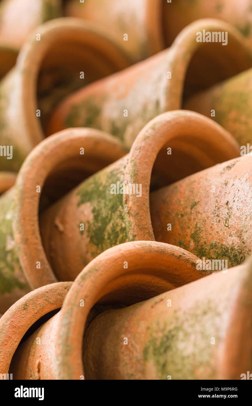 Close up Clay Pot Stock Photo - Alamy