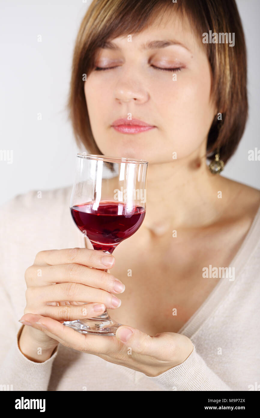 Sniffing the glass hi-res stock photography and images - Alamy