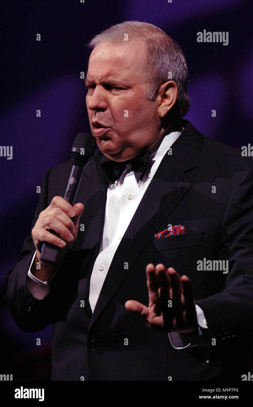 HOLLYWOOD FL, JANUARY 09: Frank Sinatra Jr. performs at Hard Rock Live ...