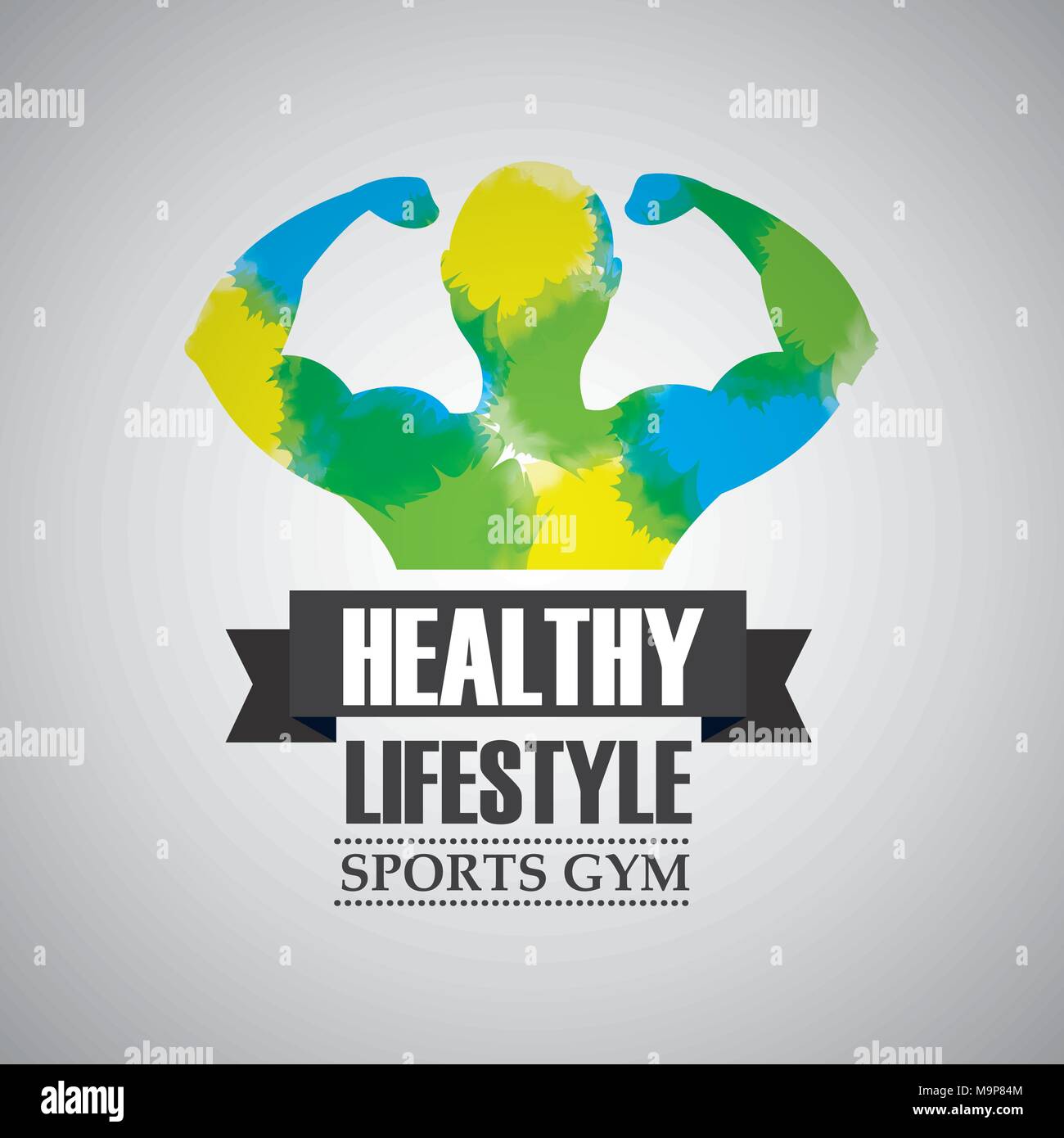 healthy lifestyle sport gym Stock Vector Image & Art - Alamy