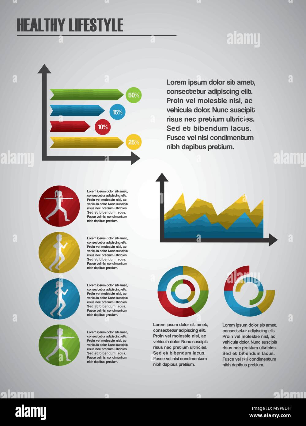 healthy lifestyle sport gym Stock Vector Image & Art - Alamy