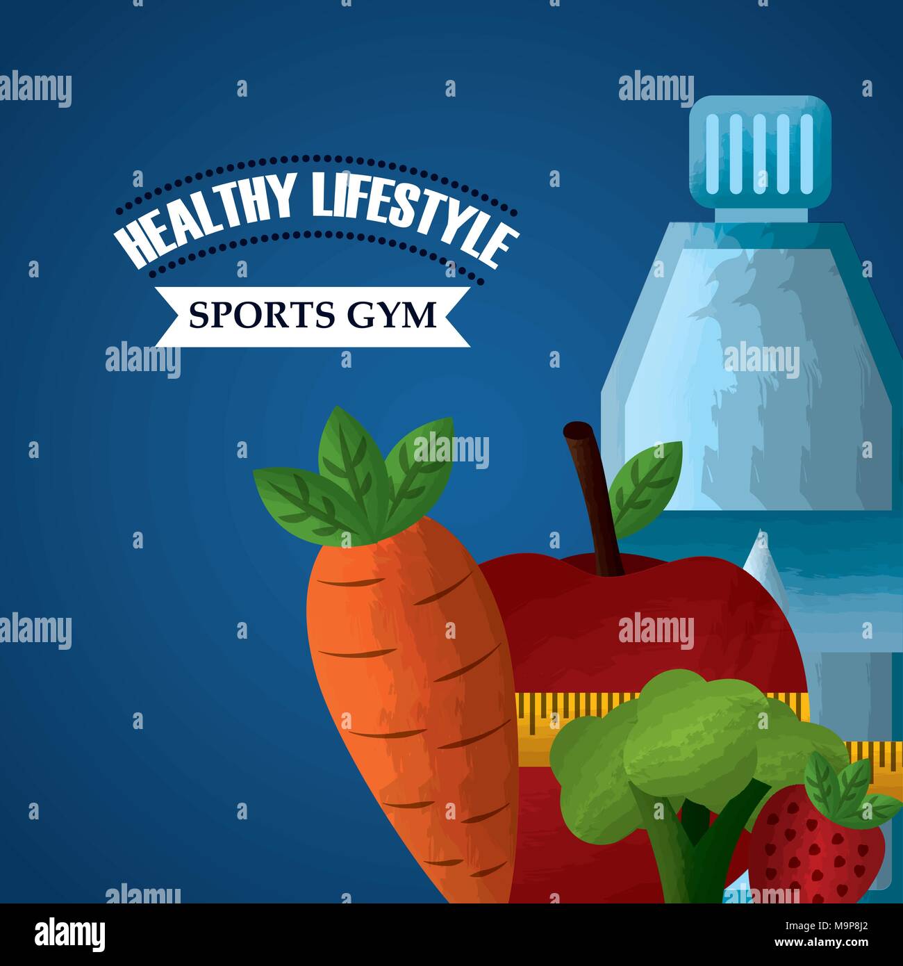 Losing weight healthy eating Stock Vector Images - Alamy