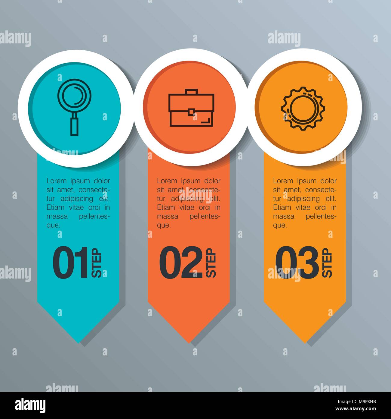infographic statistics with business elements Stock Vector Image & Art ...