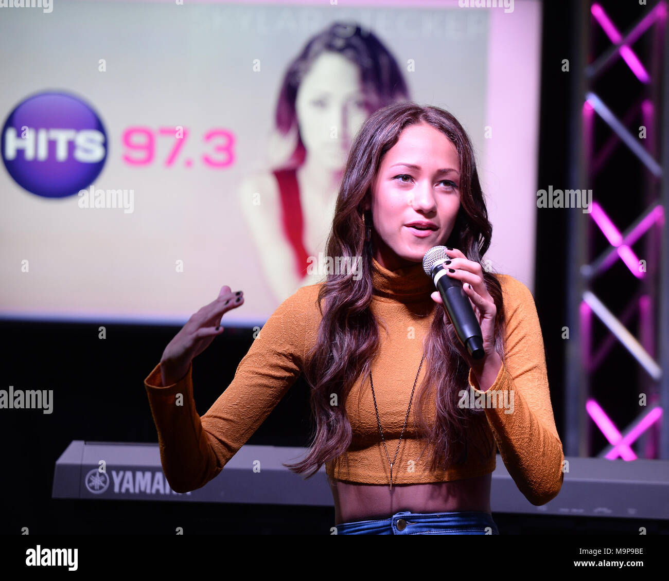 HOLLYWOOD, FL - DECEMBER 02: Skylar Stecker poses for a portrait at 97. ...
