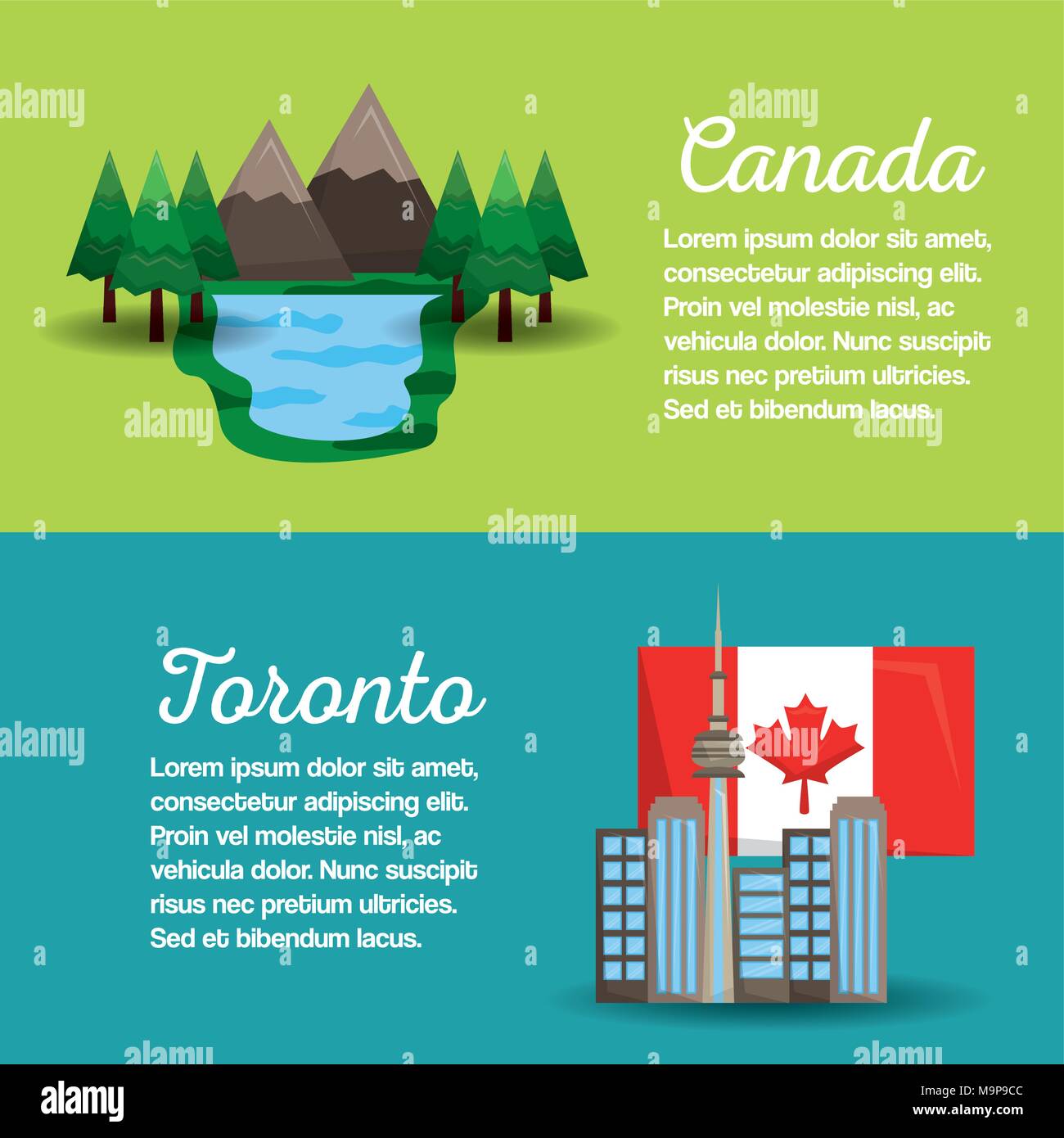 canada flag map monument Stock Vector Image & Art - Alamy