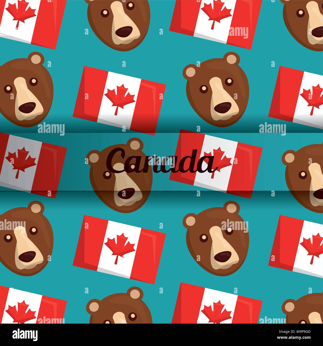 canada flag map monument Stock Vector Image & Art - Alamy