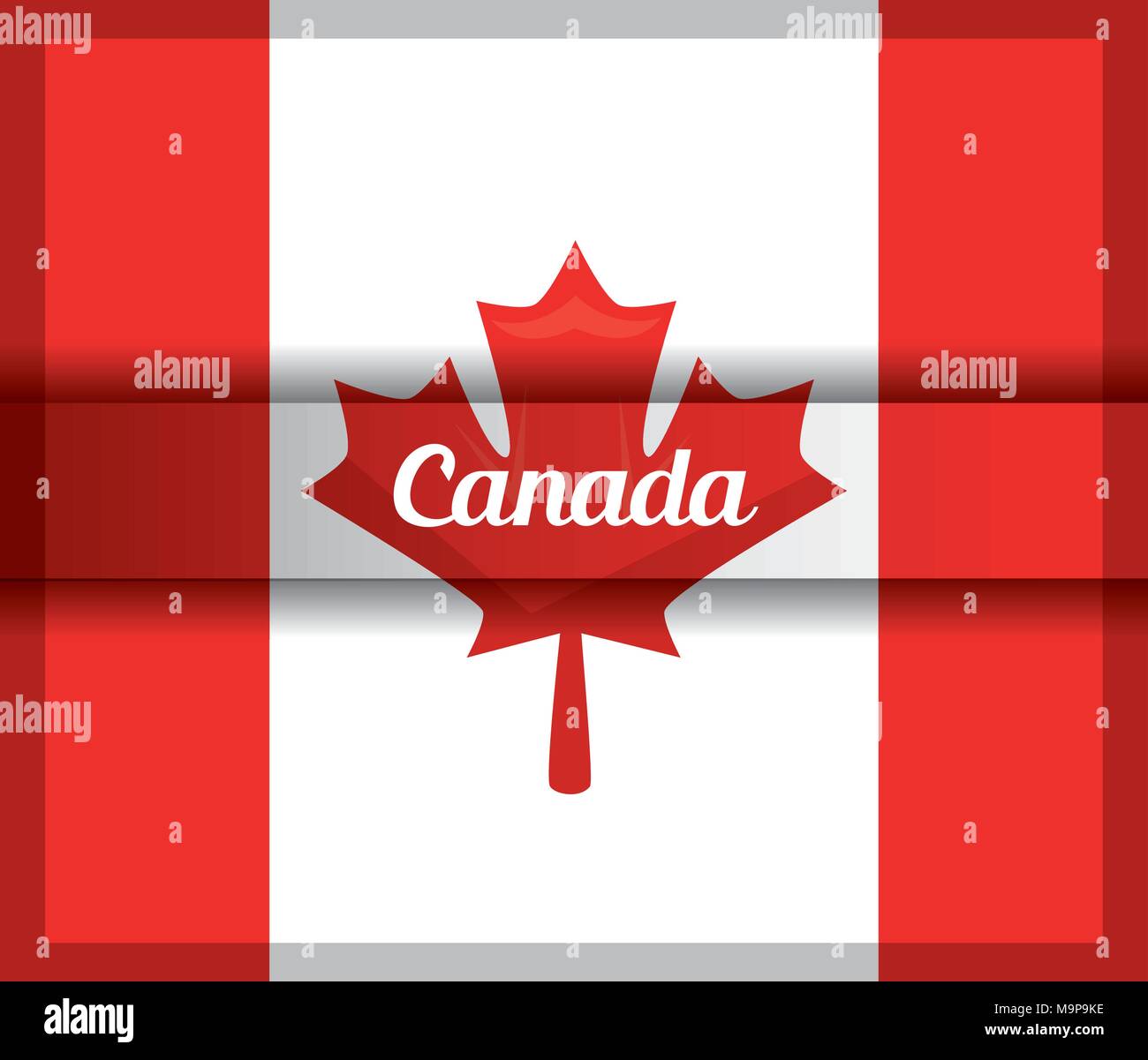 canada flag map monument Stock Vector Image & Art - Alamy