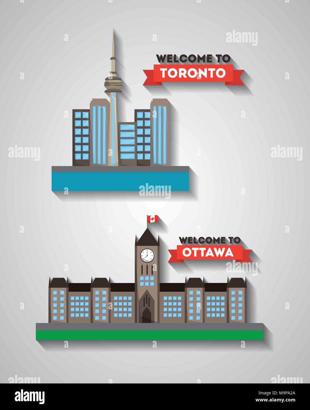 Canada house exterior Stock Vector Images - Alamy