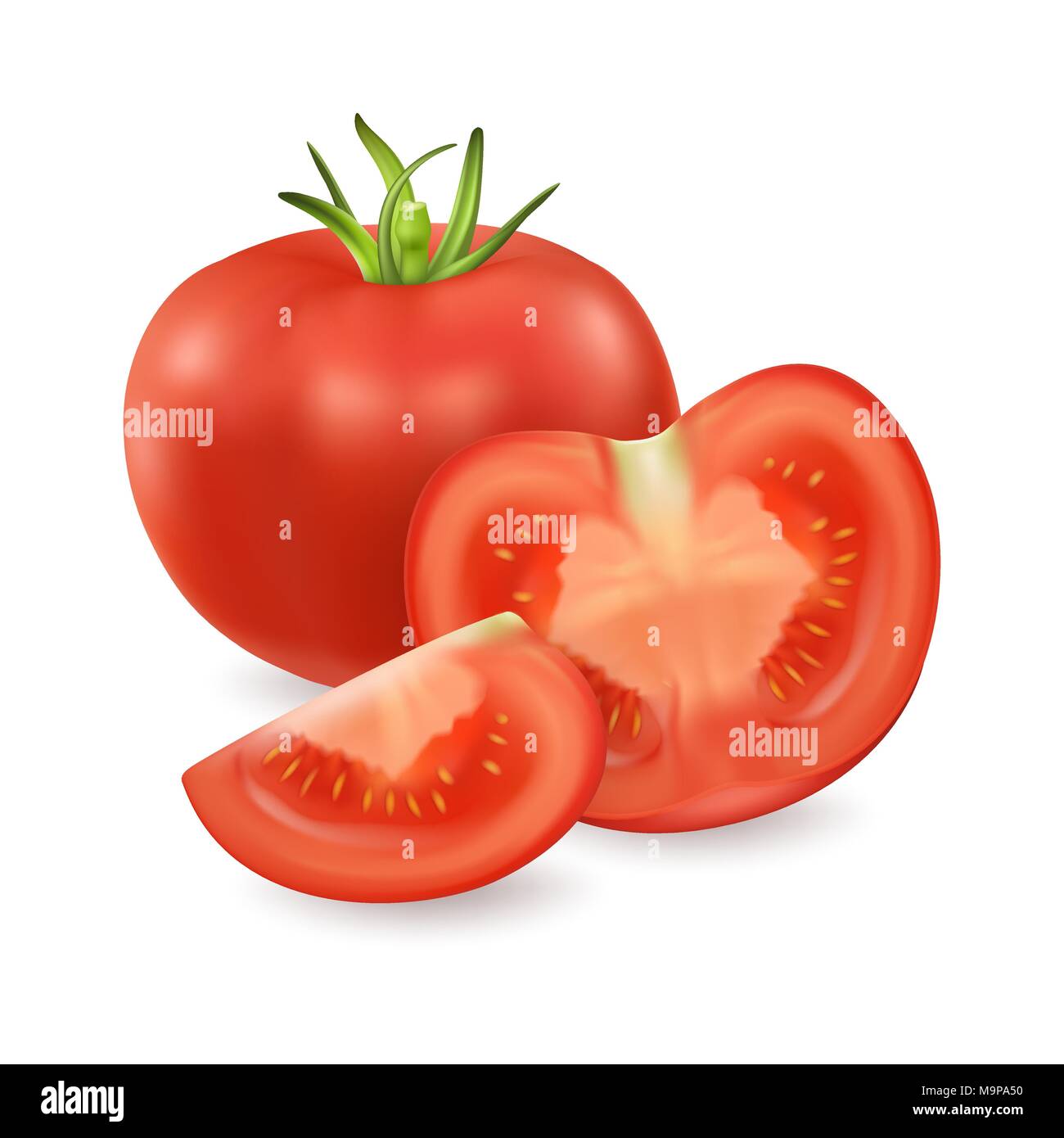 Tomato Slice Graphic