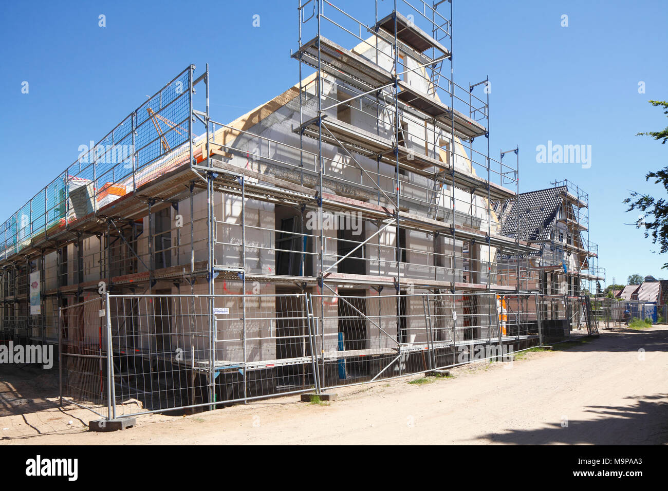 Scaffolded building site hi-res stock photography and images - Alamy