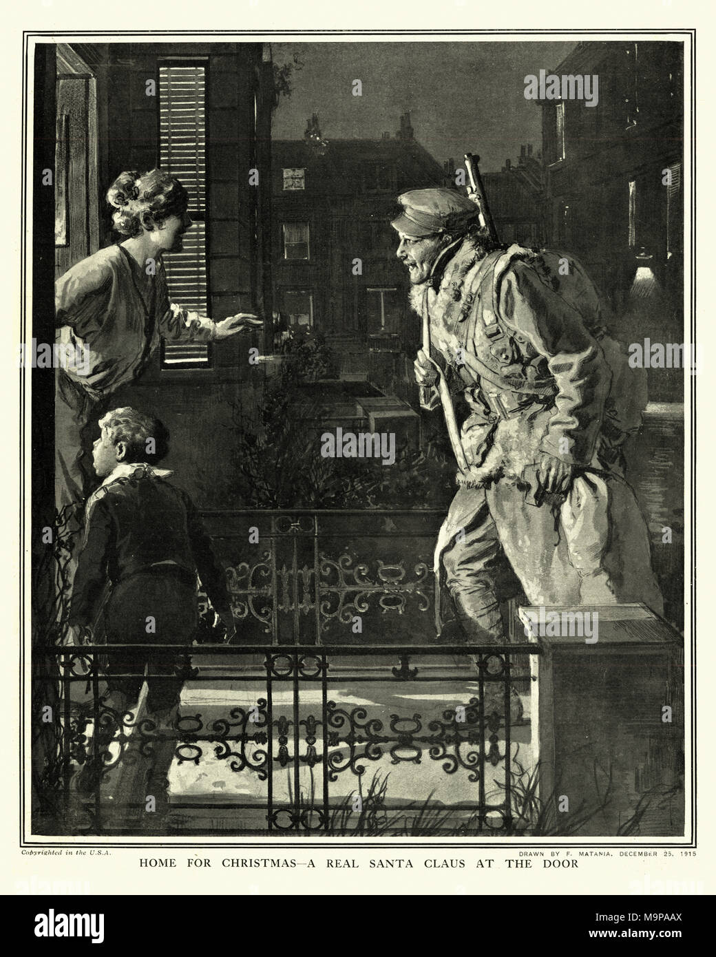 World war one british soldier and wife hi-res stock photography and ...