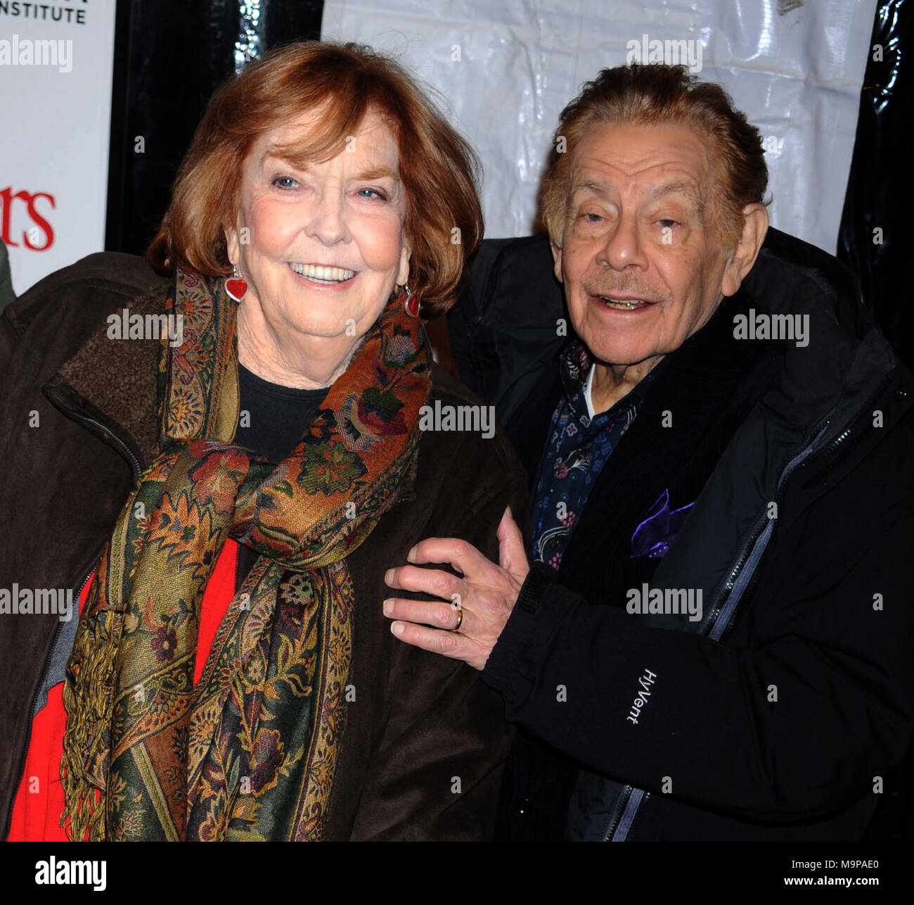 NEW YORK, NY - DECEMBER 15: Anne Meara Stiller and Jerry Stiller attend ...