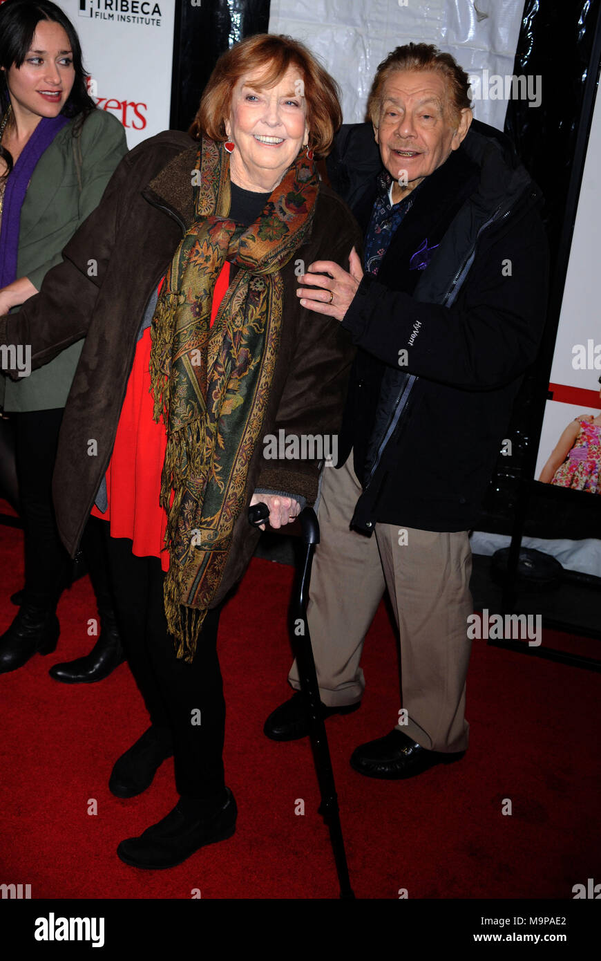 NEW YORK, NY - DECEMBER 15: Anne Meara Stiller and Jerry Stiller attend ...