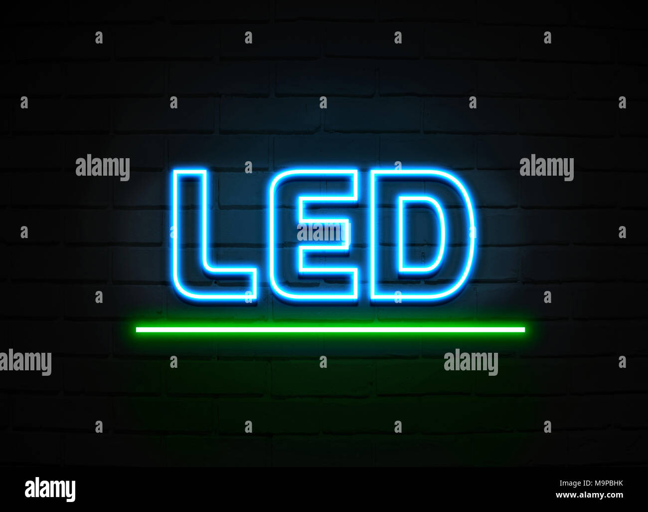 Led word hi-res stock photography and images - Alamy