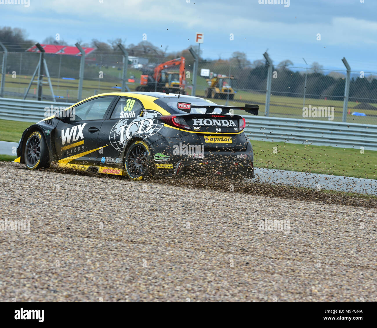 Brett Smith, Honda Civic Type R, BTCC Media Day 2018, Autosport, British Touring Car ...