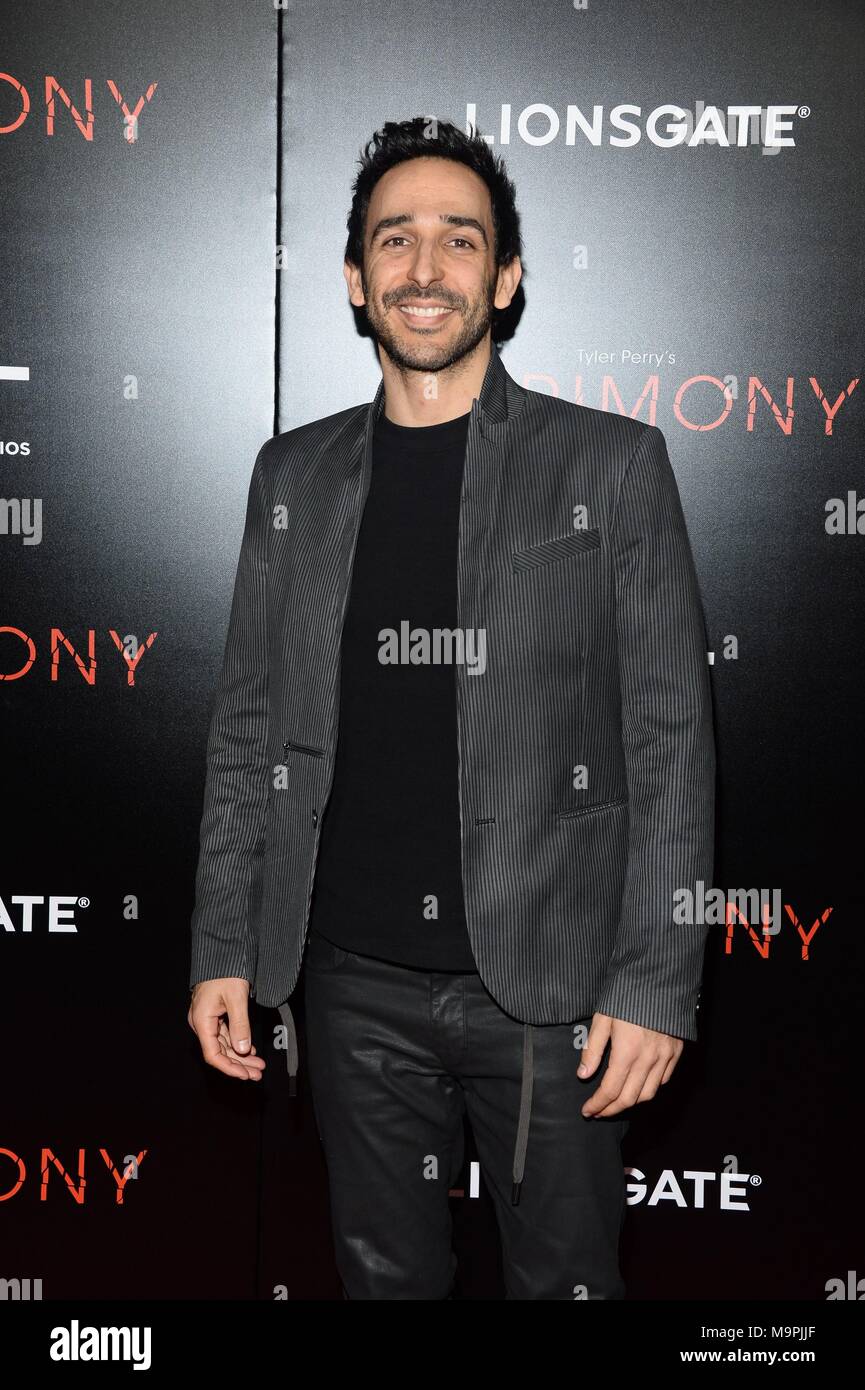 New York, NY, USA. 27th Mar, 2018. Amir Arison at arrivals for ACRIMONY ...