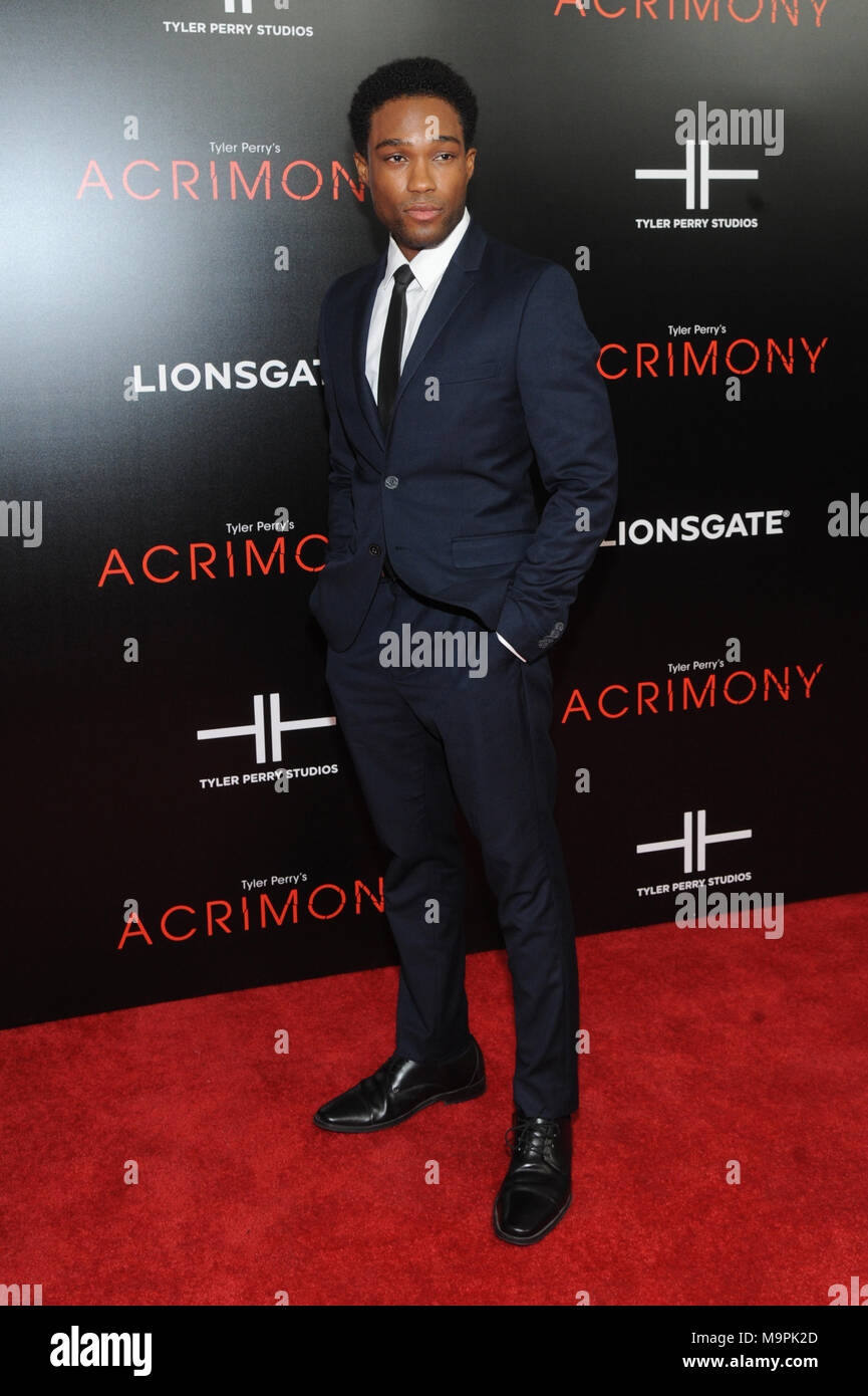 New York, NY, USA. 27th Mar, 2018. Antonio Madison at the NY premiere ...