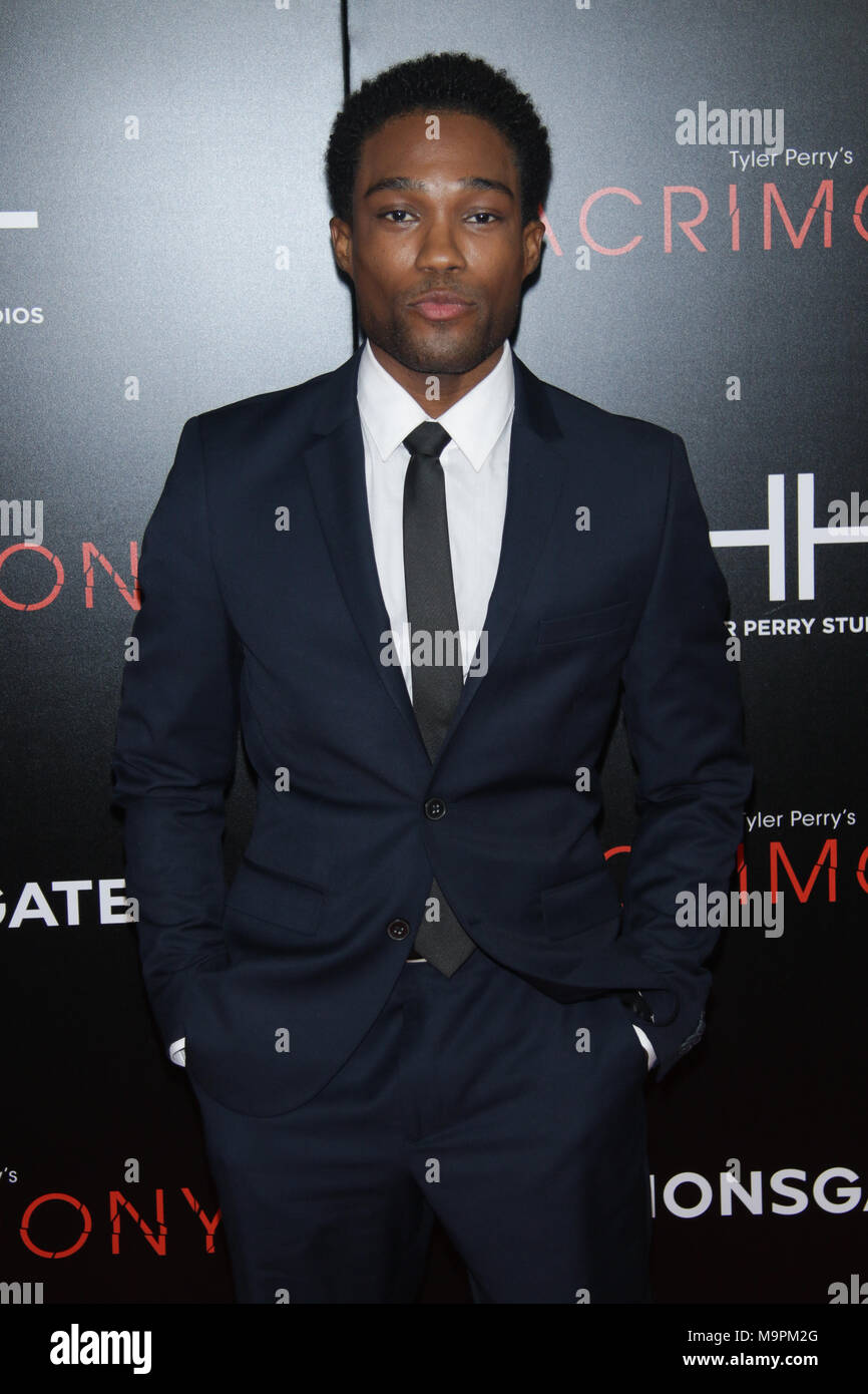 New York, NY, USA. 27th Mar, 2018. Antonio Madison at "Acrimony" New ...