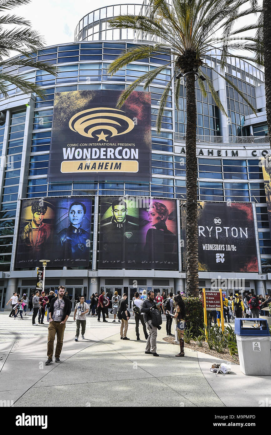 March 25 2018 Anaheim Ca Usa Wondercon Anaheim 2018 Returns To