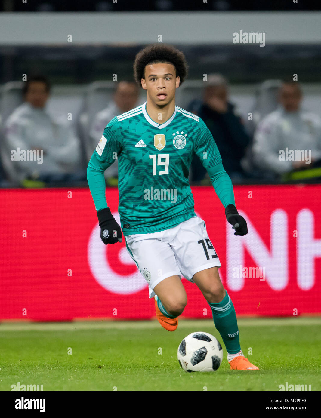 Leroy Sane (Germany) am Ball GES/ Fussball/ Freundschaftsspiel: Germany ...