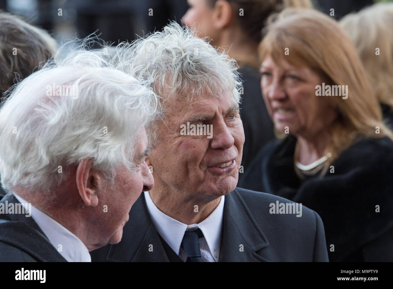 Liverpool, UK. 28th March, 2018. Celebrities, family, friends and ...