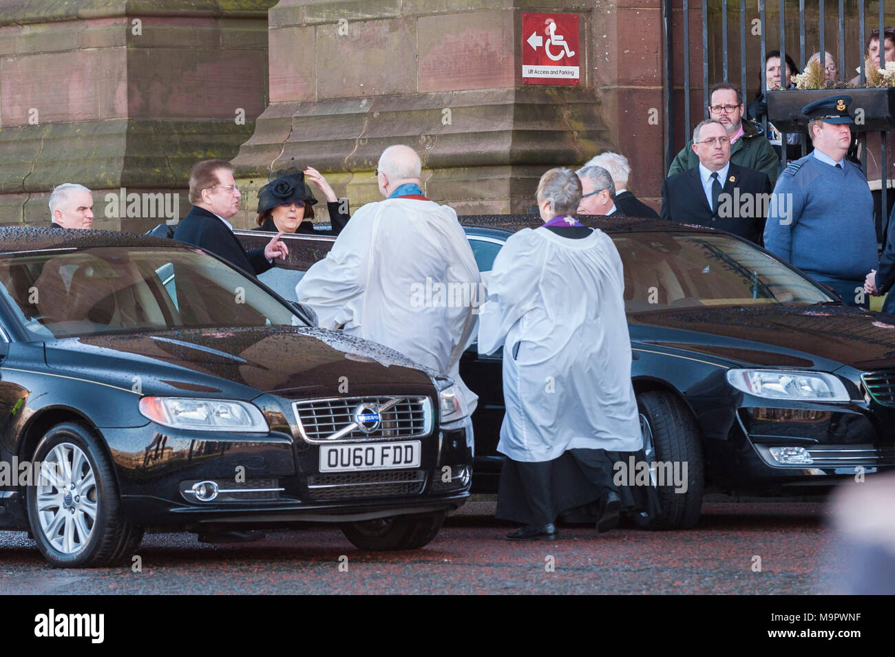Liverpool Cathedral, Liverpool, UK. 28th March 2018. Lady Anne Dodd ...