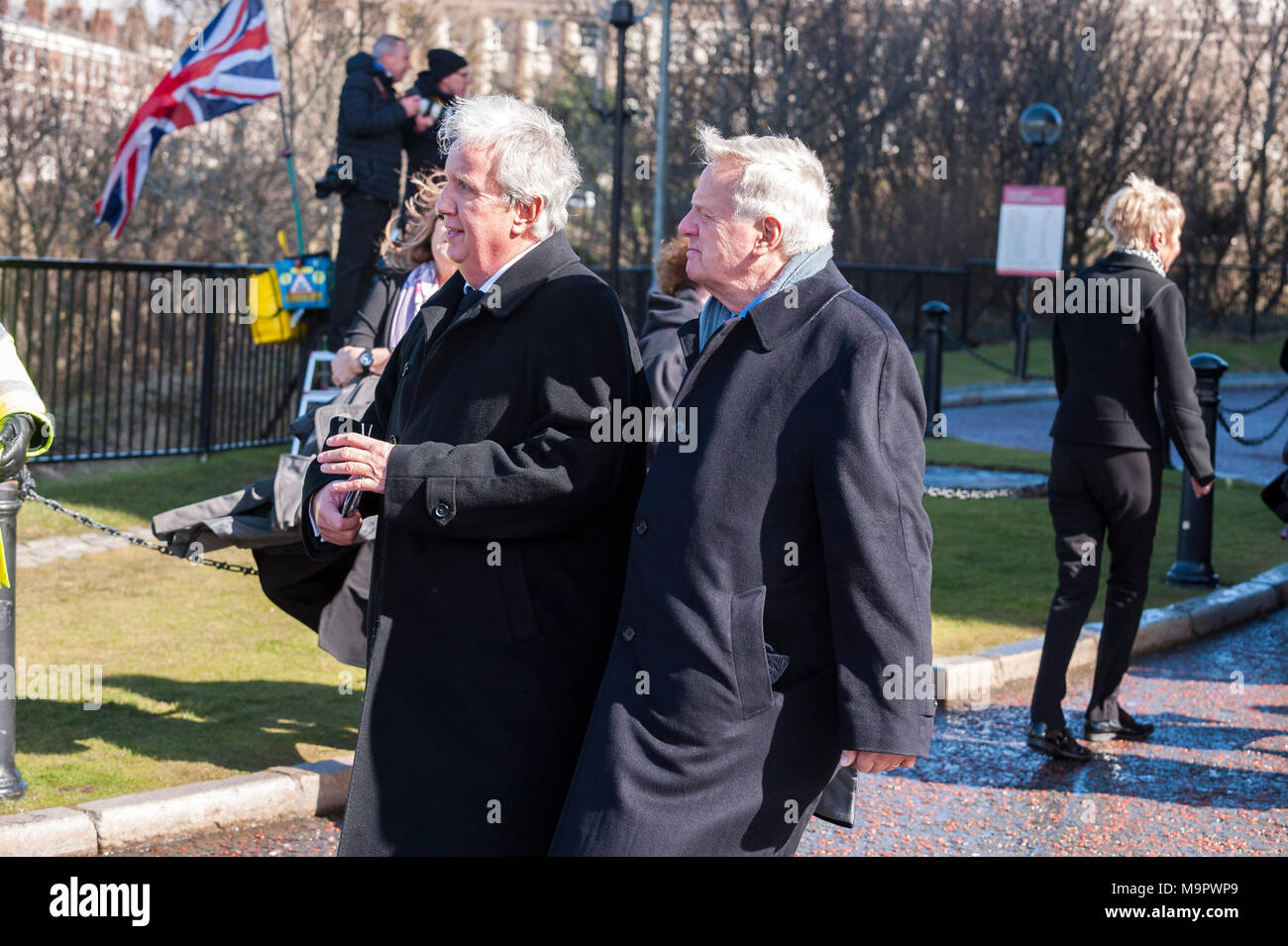 Liverpool Cathedral, Liverpool, UK. 28th March 2018. Lord Michael Grade ...
