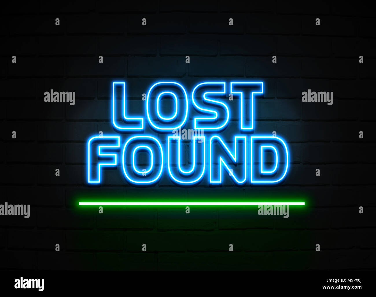 Lost and found hi-res stock photography and images - Alamy