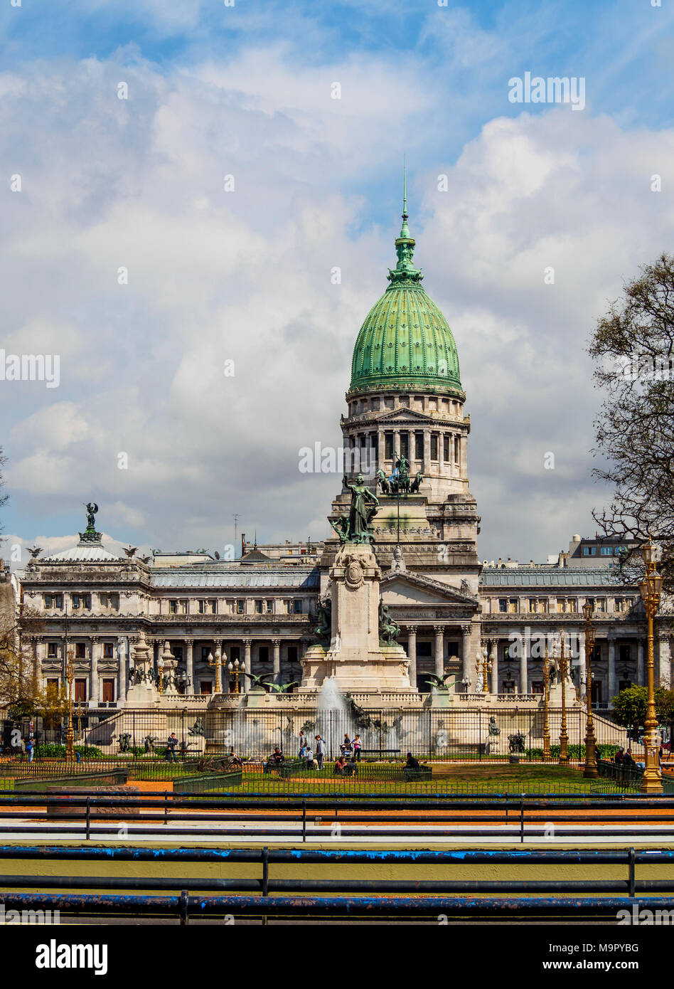 Palace Of The Argentine National Congress High Resolution Stock ...
