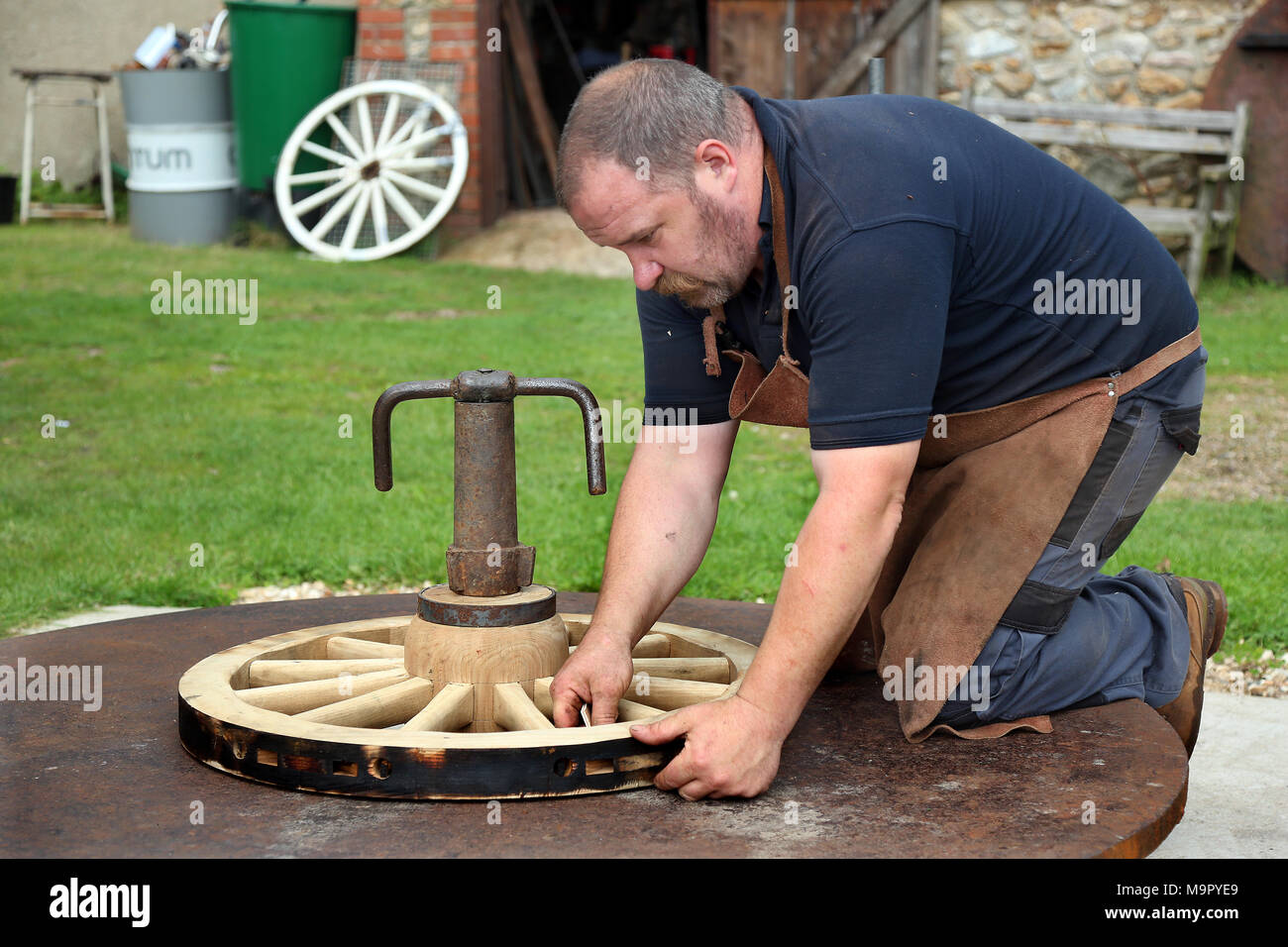 Mike and Greg Rowland from Colyton, Devon, the only father and son ...