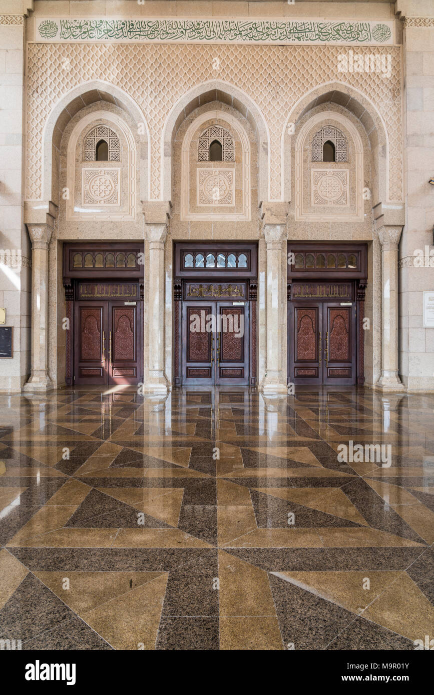 The Al Manara Mosque in Dubai, UAE, Middle East Stock Photo - Alamy