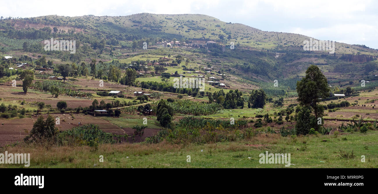 Landscape of Uganda, East Africa Stock Photo - Alamy