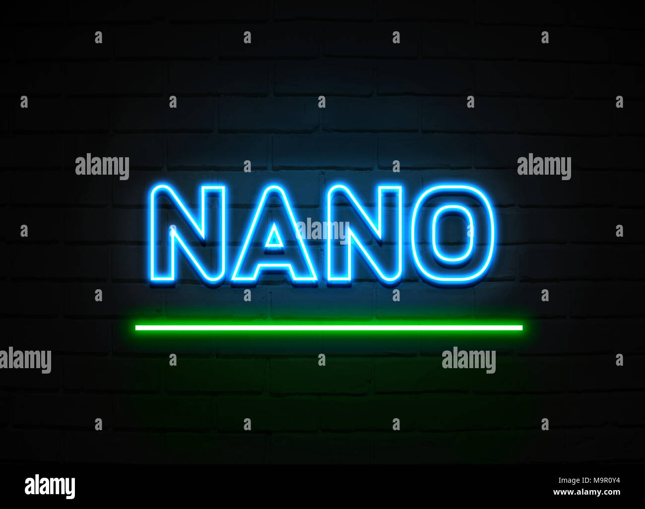 Blue nano hi-res stock photography and images - Alamy