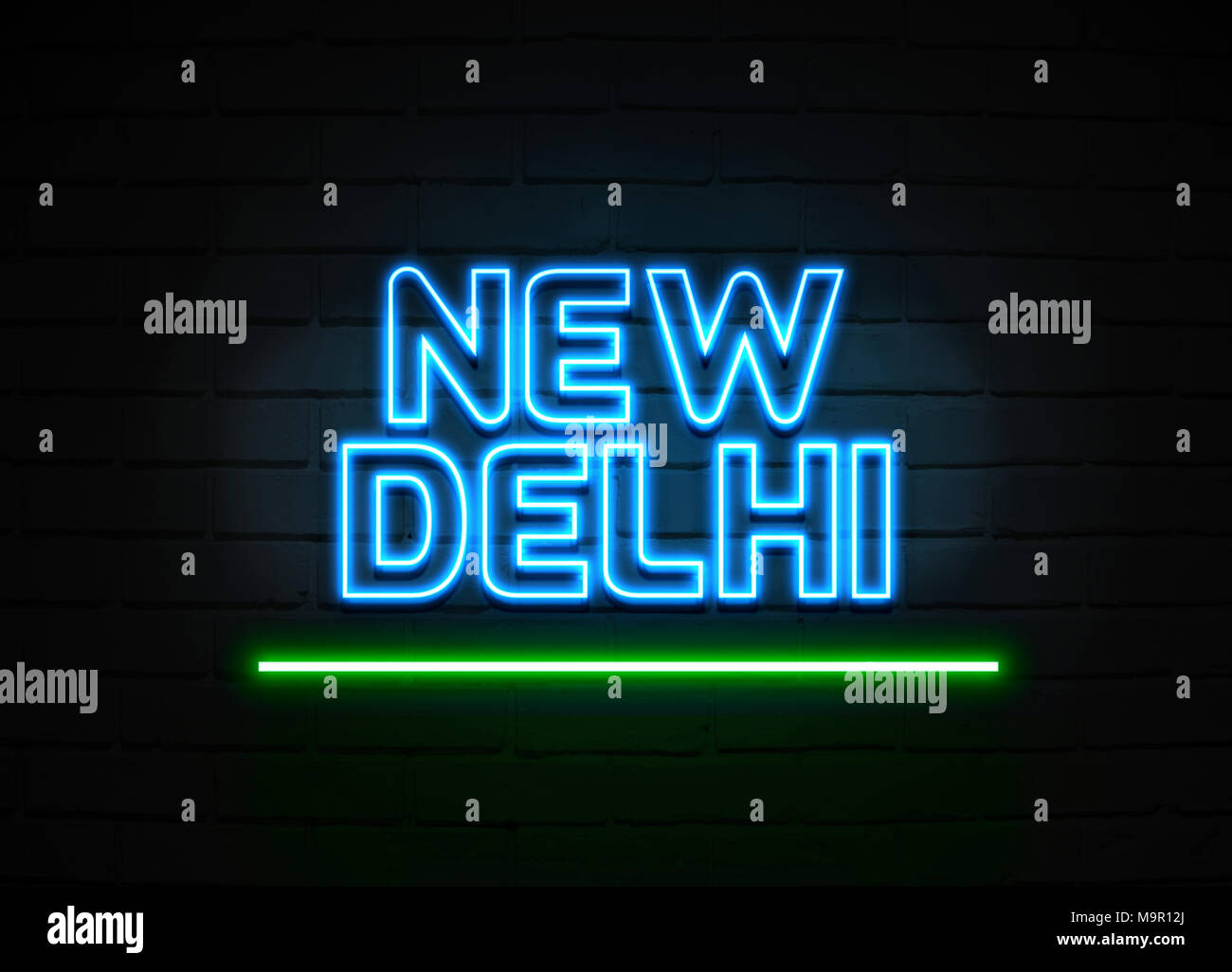 Delhi sign hi-res stock photography and images - Alamy