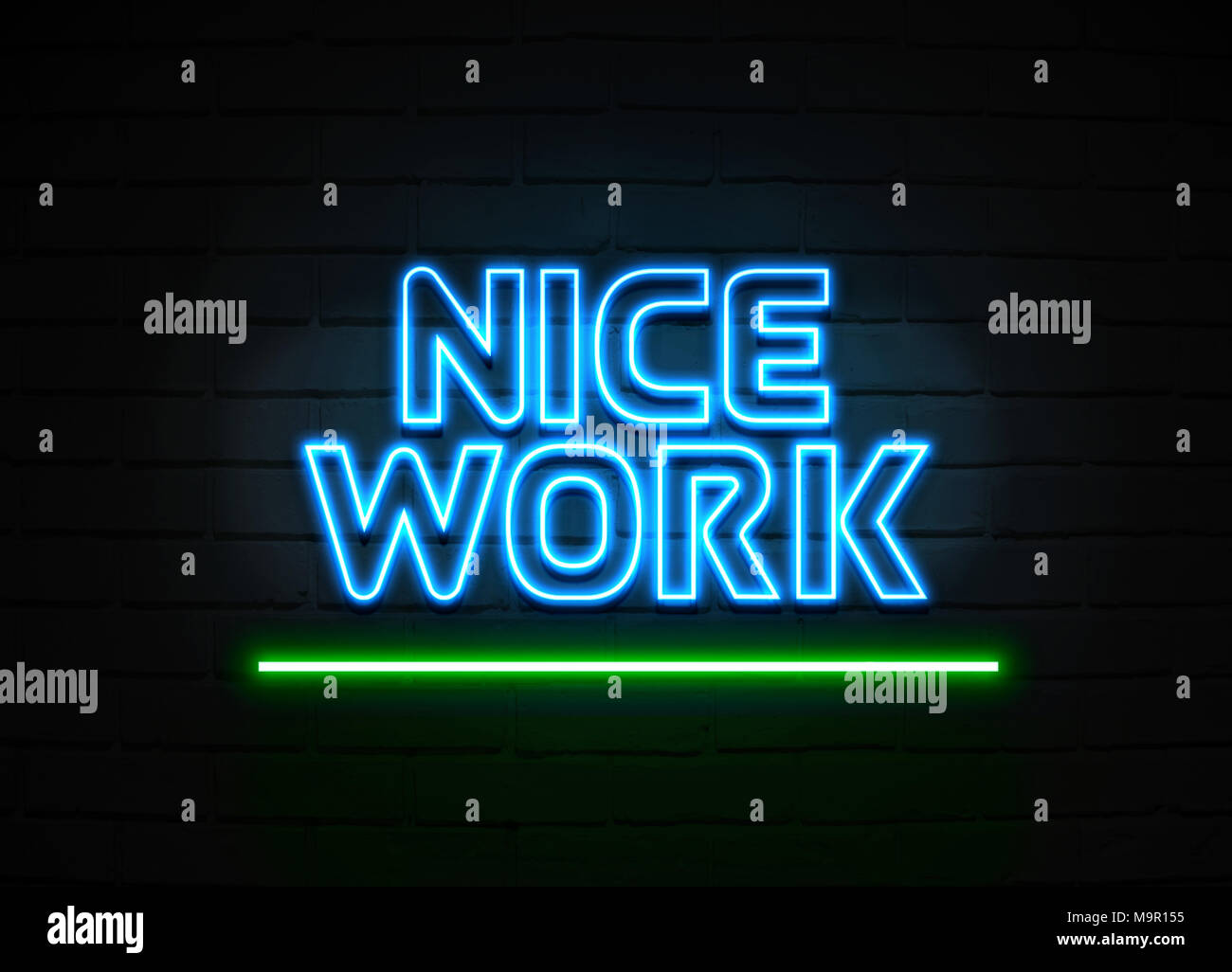 Nice neon sign hi-res stock photography and images - Alamy