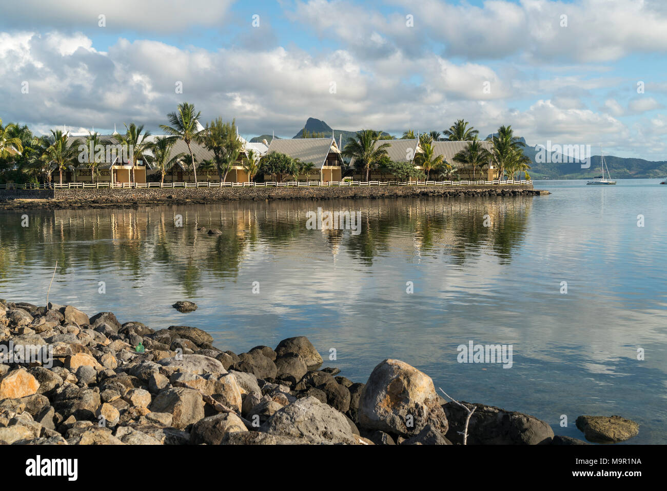 Preskil Beach Resort, Mahebourg, Grand Port, Mauritius Stock Photo - Alamy