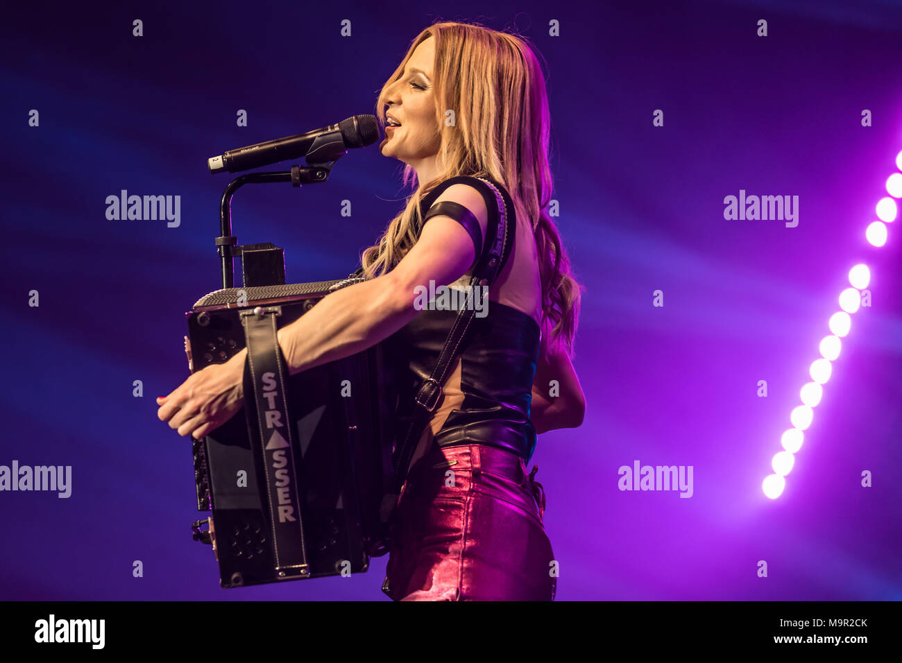 The Austrian musician, folk music and pop singer Melissa Naschenweng ...