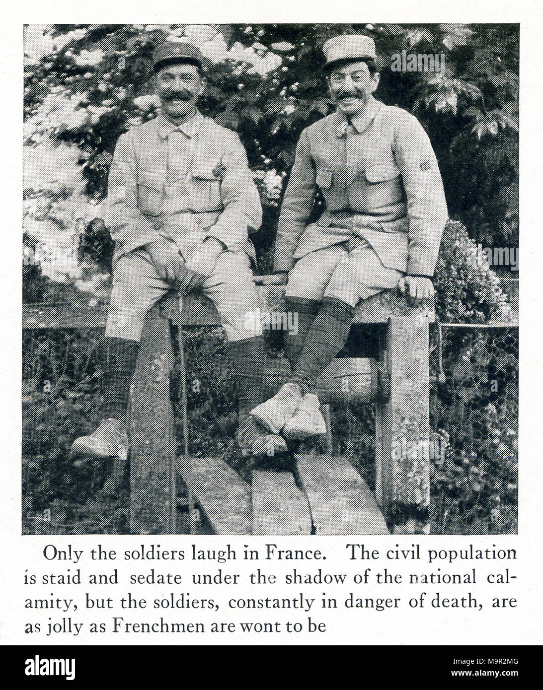French soldiers wwi hi-res stock photography and images - Alamy