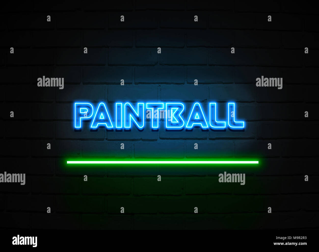 Paintball Sign
