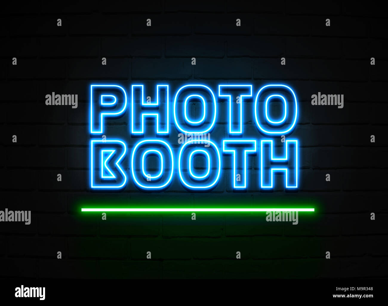 Photo booth neon hi-res stock photography and images - Alamy