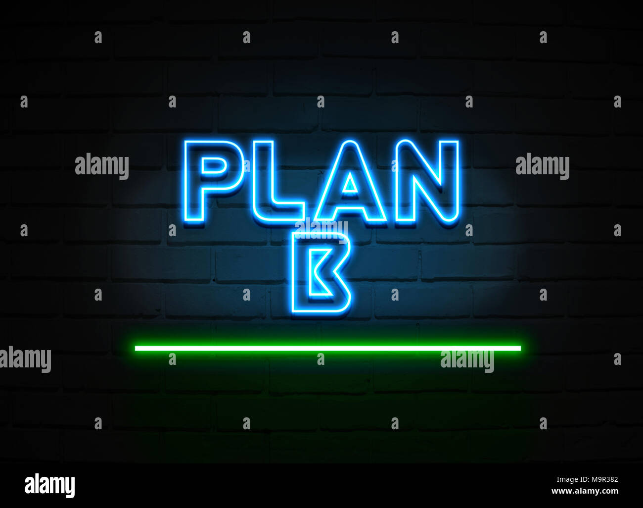 Neon b lights hi-res stock photography and images - Alamy