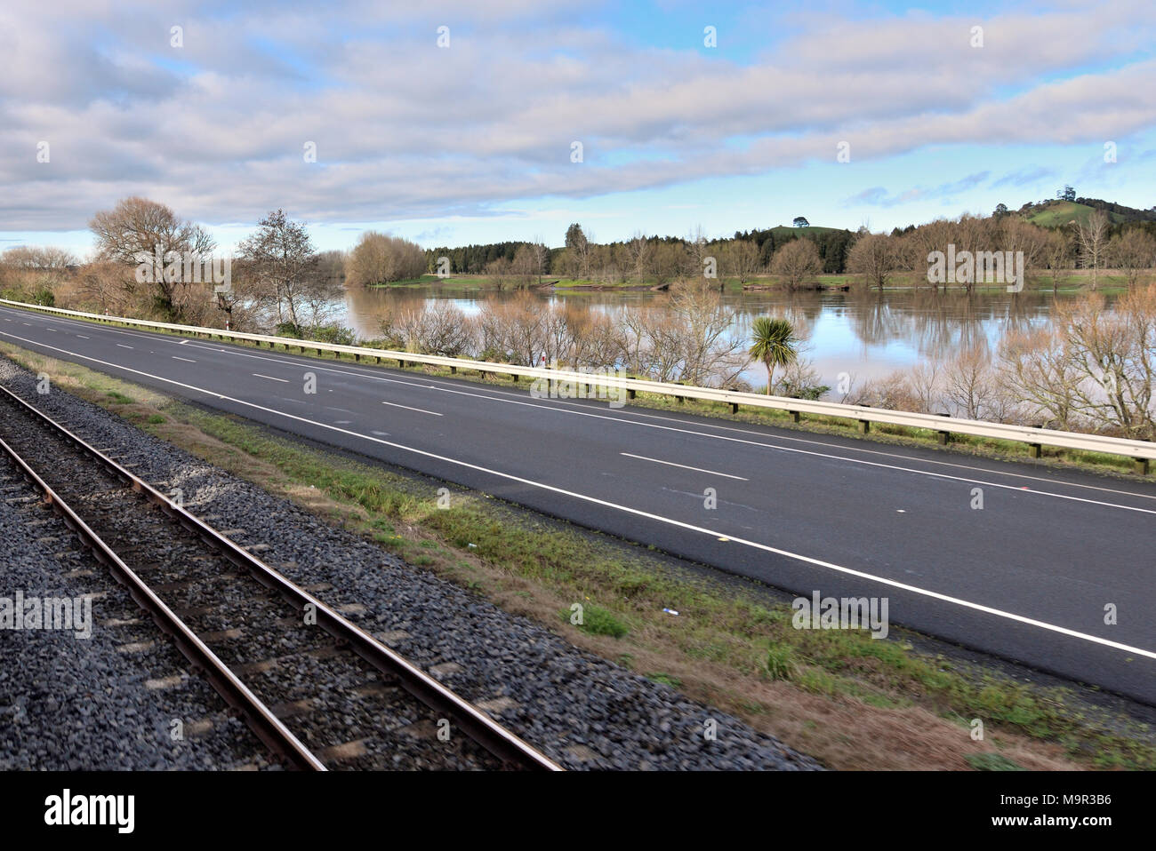 Running alongside the road hi-res stock photography and images - Alamy
