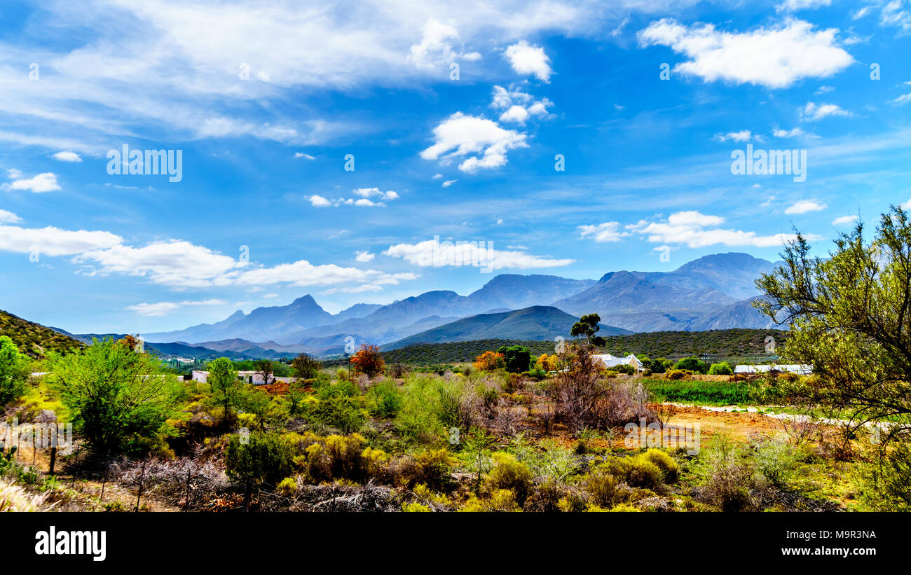 The Little Karoo region of the Western Cape Province of South Africa ...