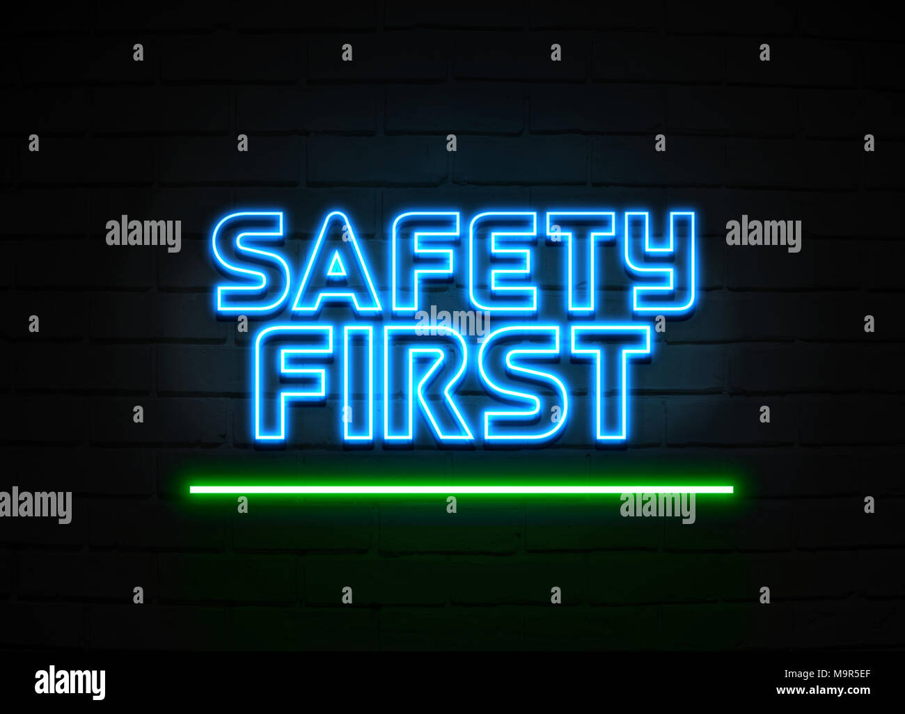 Safety first sign hi-res stock photography and images - Alamy