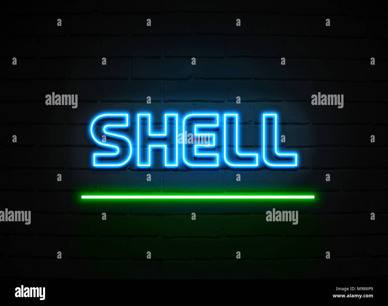 Shell Neon Sign High Resolution Stock Photography and Images - Alamy