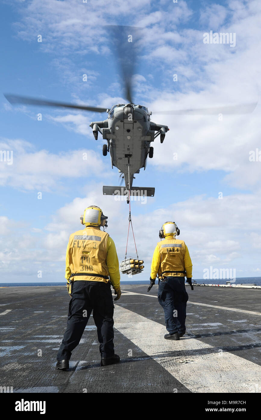 180326-N-FQ836-0304 ATLANTIC OCEAN (March 26, 2018) An MH-60S Seahawk ...