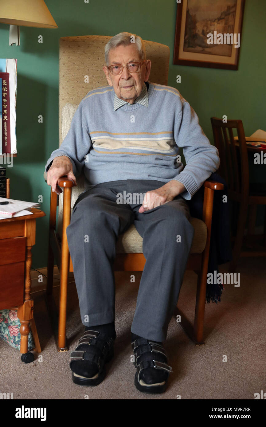 Previously unissued photo dated 21/02/18 of Robert Weighton, one of ...