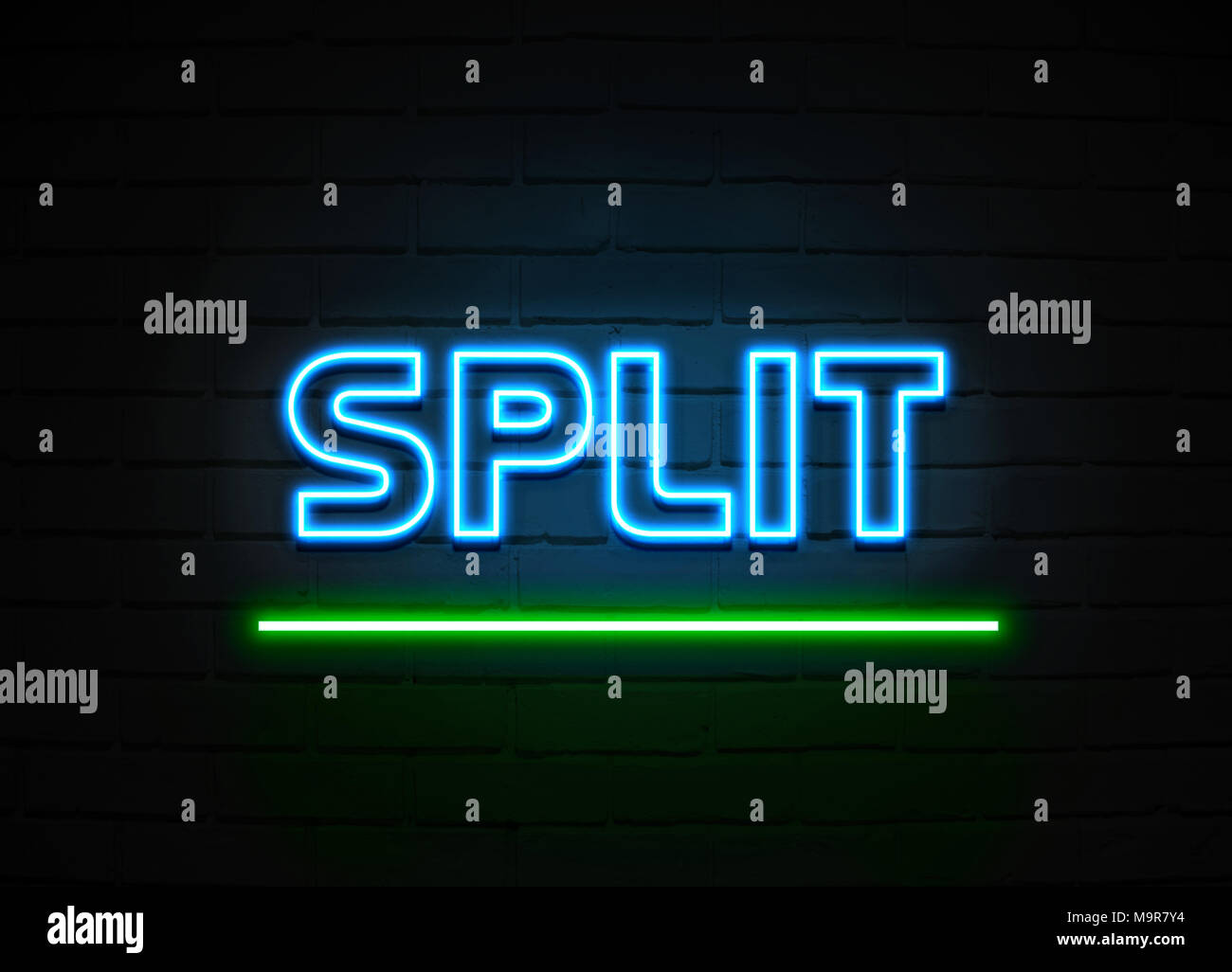Split word sign hi-res stock photography and images - Alamy